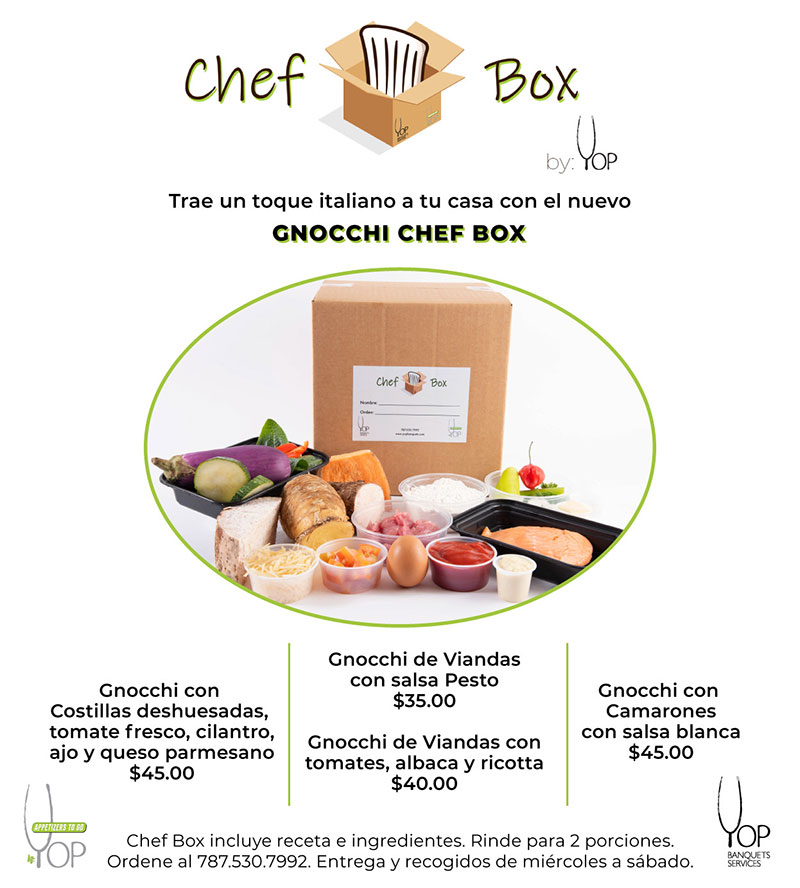 YOP Banquets - Menús